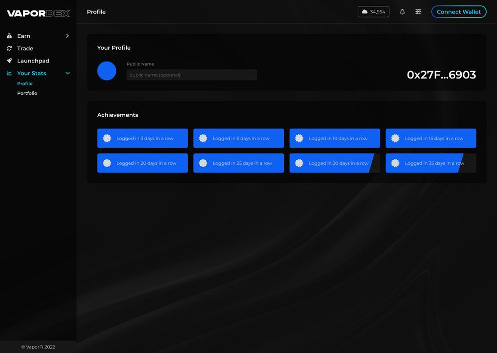 VaporDEX - The World's Most Rewarding DEX